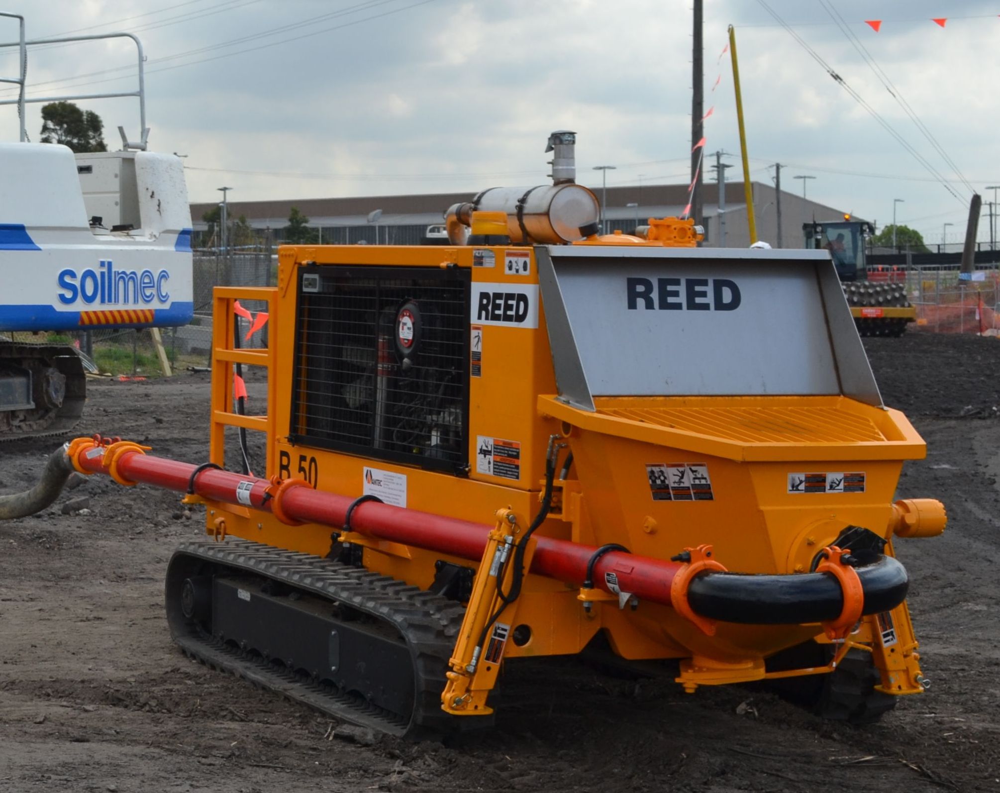 Reed B Series Concrete Pump | CGS Equipment
