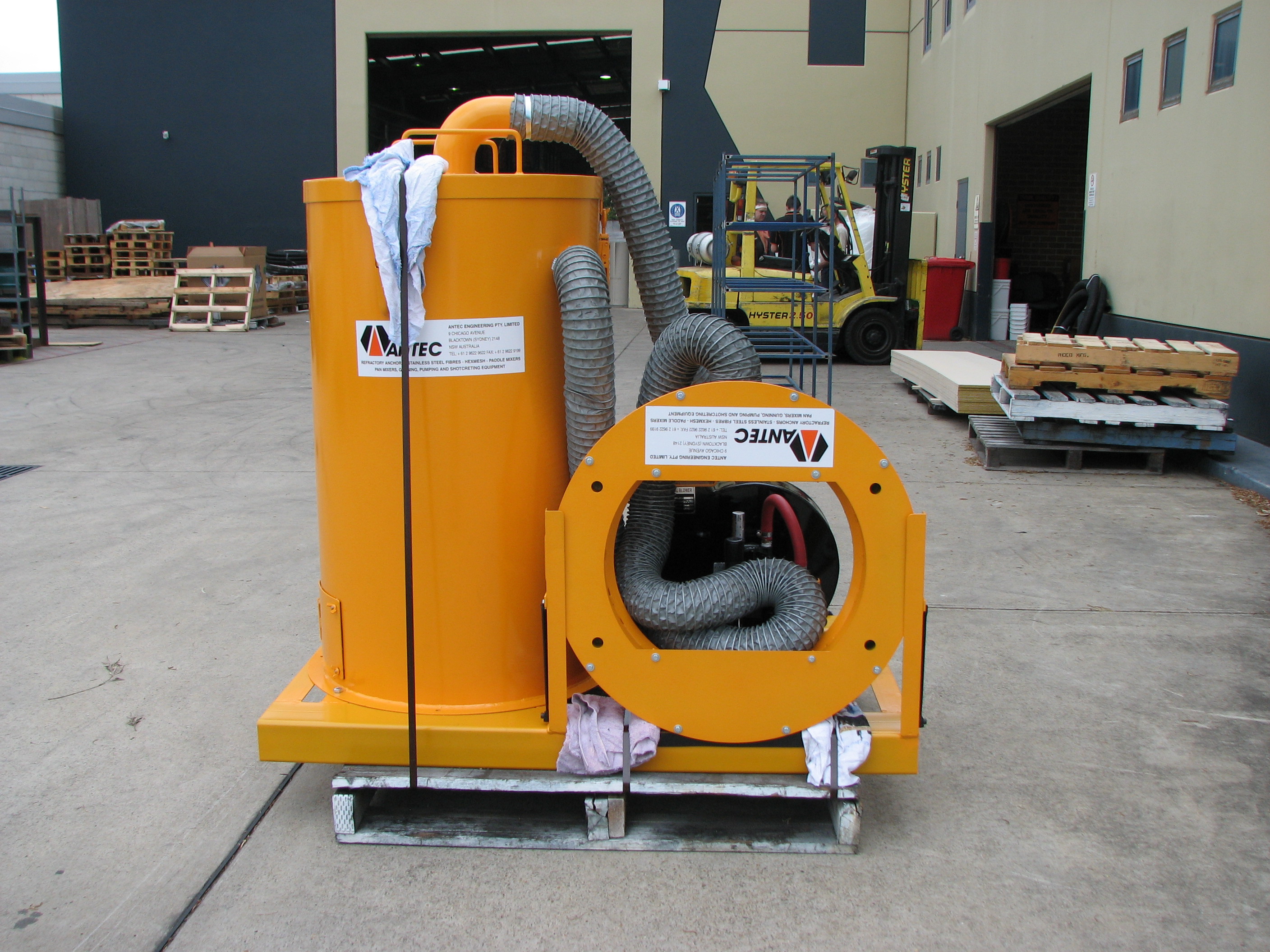 Intermediate Dust Extractor | CGS Equipment
