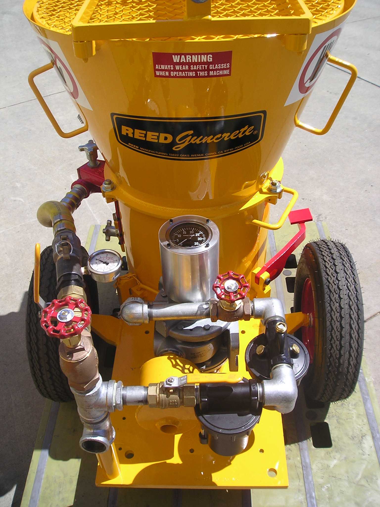 Reed LOVA Gunite Machine | CGS Equipment