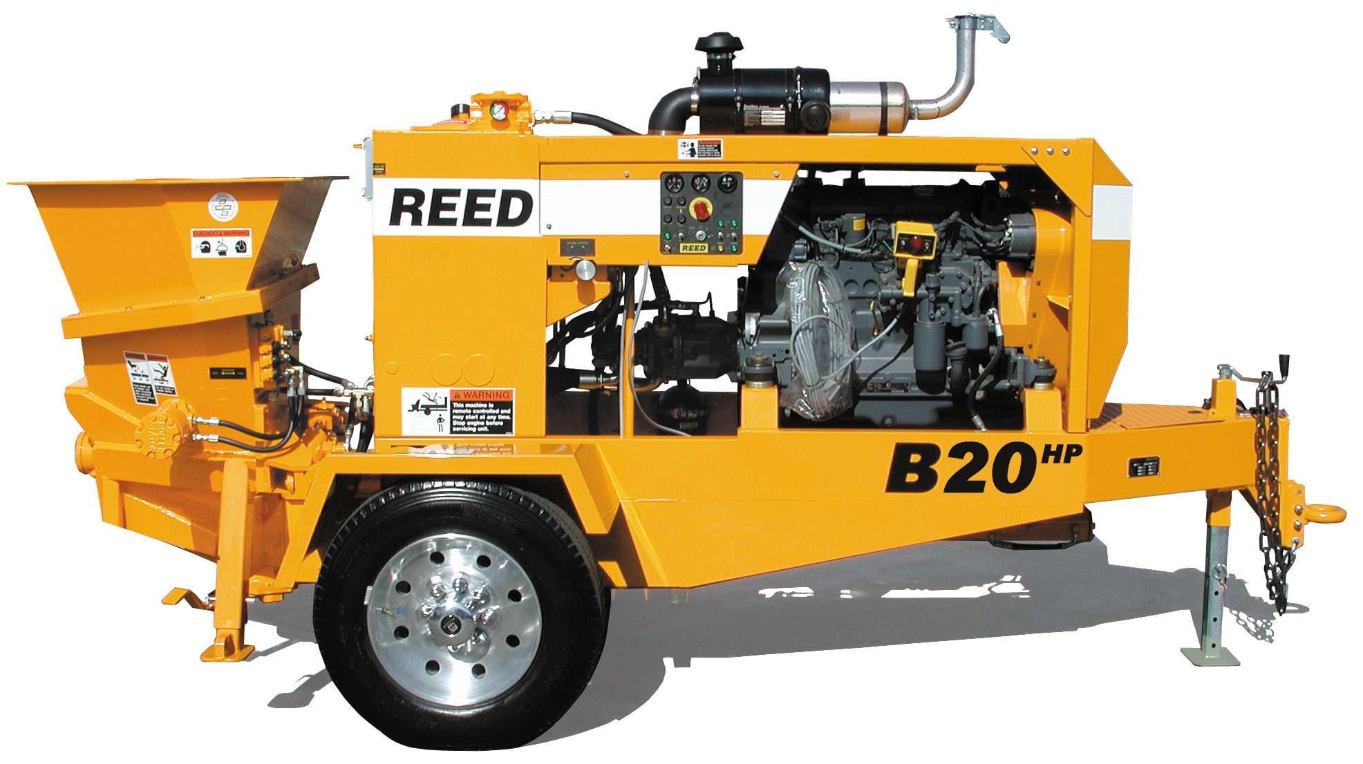 Reed B Series Concrete Pump | CGS Equipment