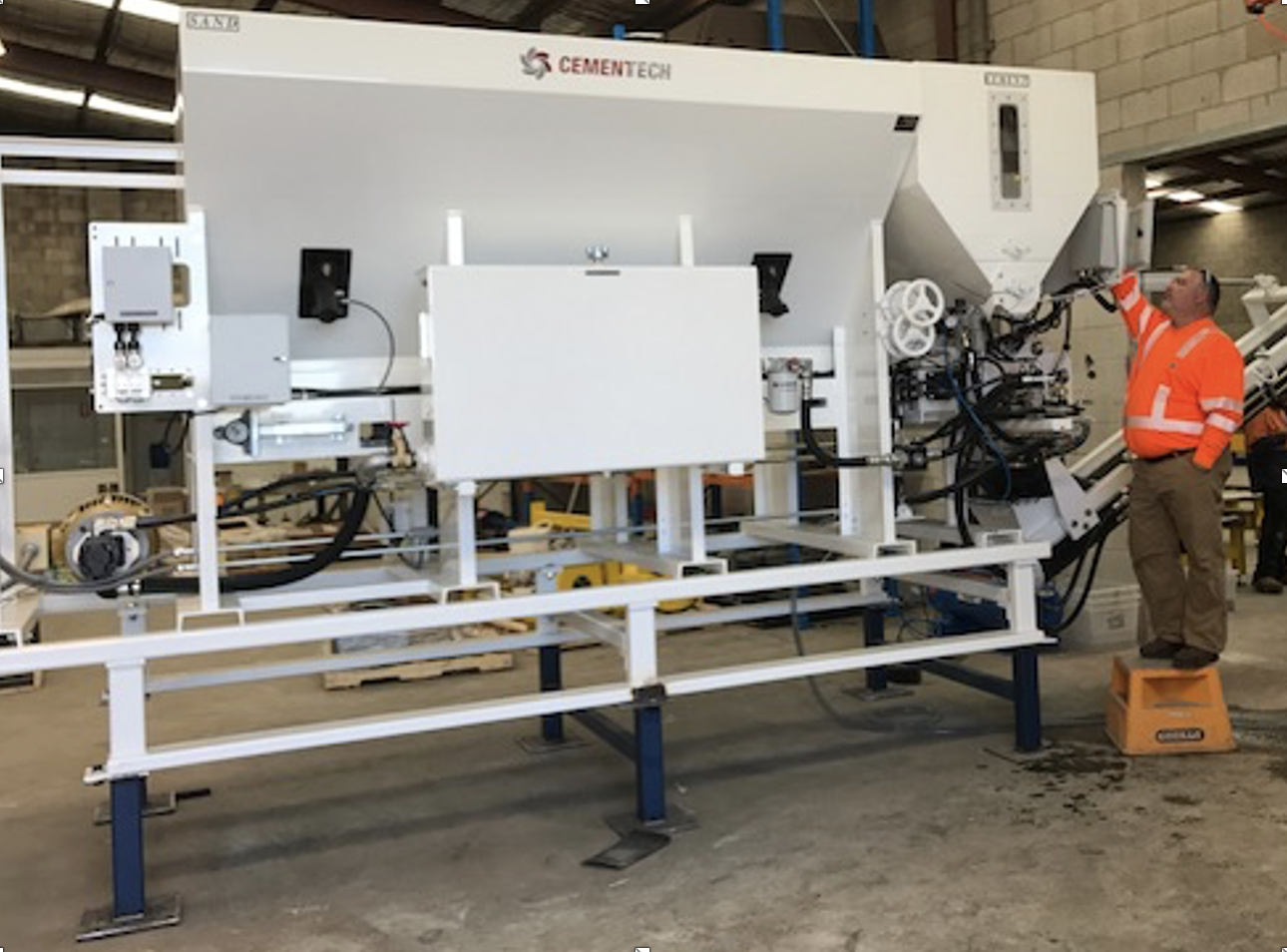 CASE STUDY: Cemen Tech Volumetric Concrete Mixer (Stationary) | CGS ...